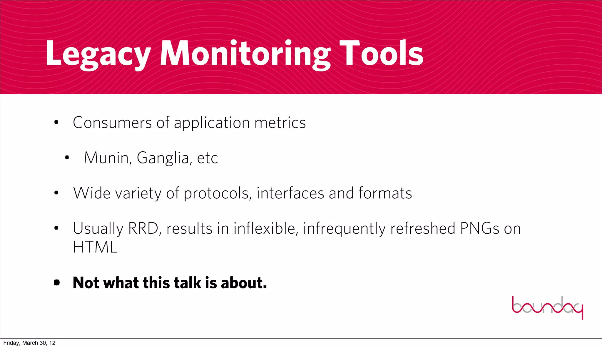 Erlang Application Metrics with Folsom | PPT