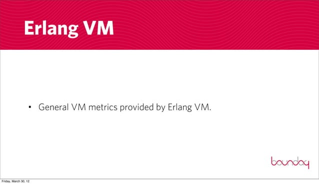 Erlang Application Metrics with Folsom | PPT