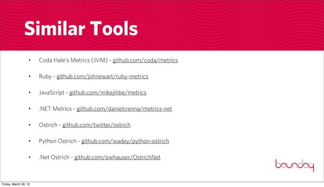 Erlang Application Metrics with Folsom | PPT