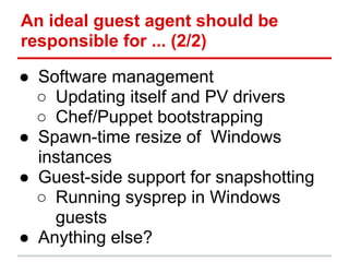 Guest Agents: Support & Implementation | PDF