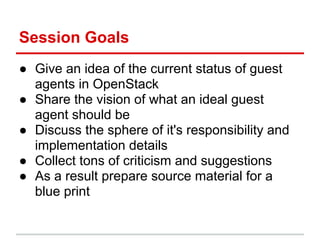 Guest Agents: Support & Implementation | PDF