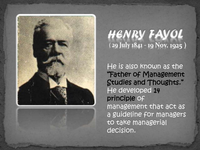 Fayol & Taylor Priciple Of Management Presentation | PPT