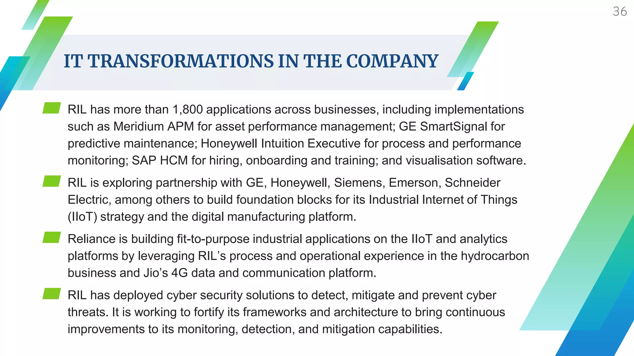 Reliance Industries Ltd.(RIL) Company Overview Presentation | PPTX