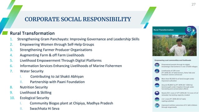 Reliance Industries Ltd.(RIL) Company Overview Presentation | PPTX ...