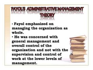 Fayol's Principles of Management | PPTX