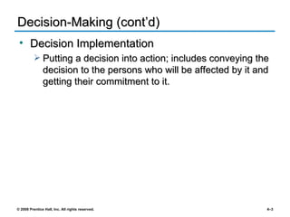 Man101 Chapter4 | PPT