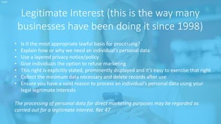 How to get prepared for the GDPR | PDF