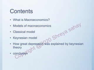 classical economic theory Vs Keynisian Theory - an overview | PPTX