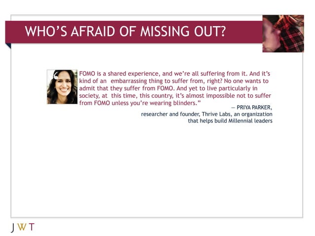 FOMO FEAR OF MISSING OUT | PDF