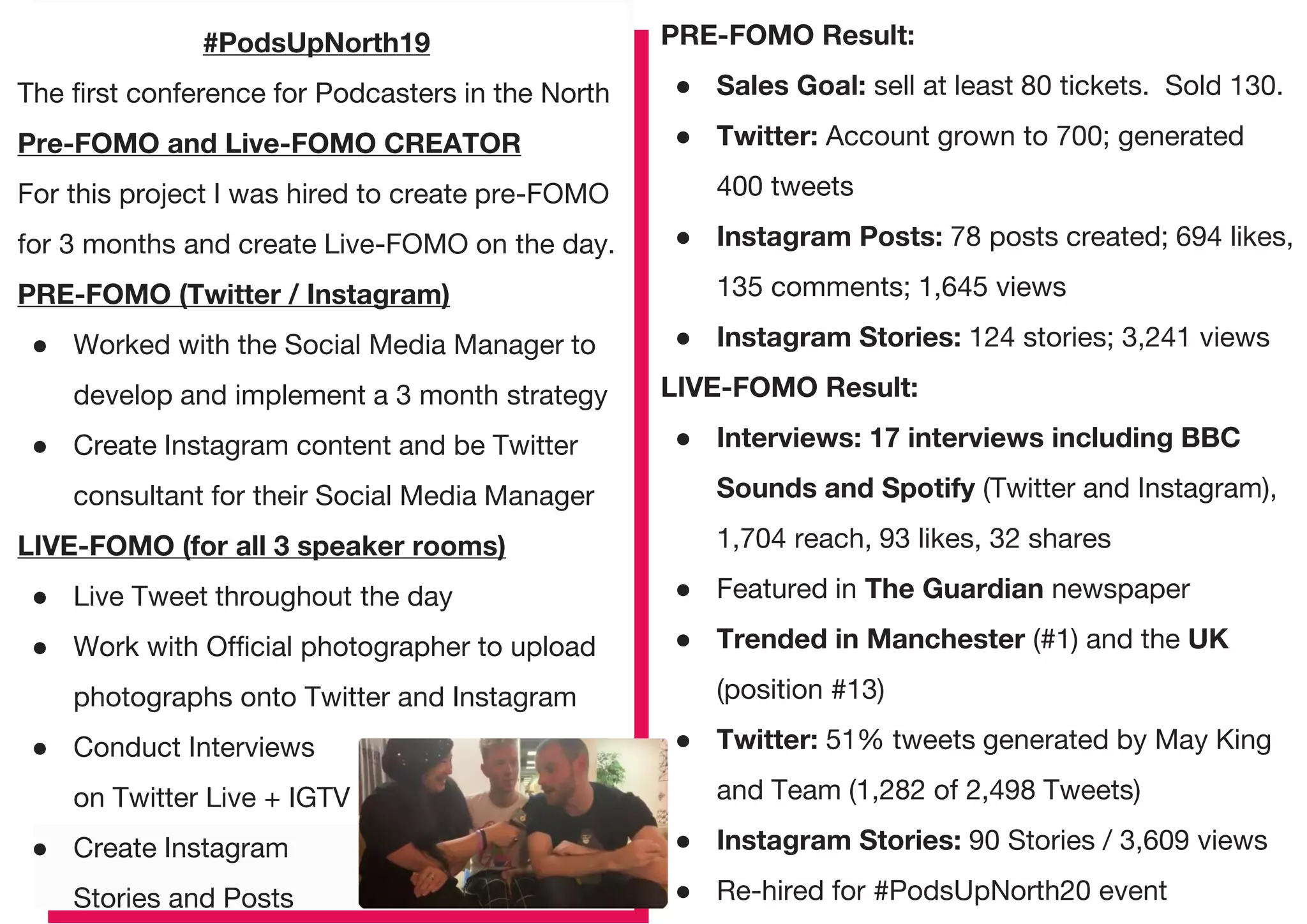 Fomo Case Studies - Conferences | PPT