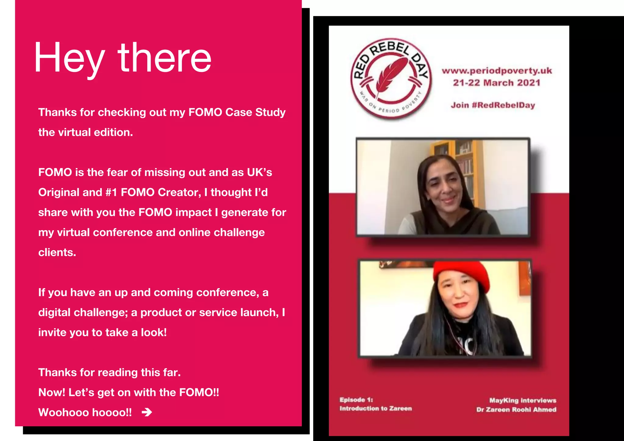 FOMO Case Studies the virtual edition 2020-present | PPT