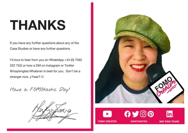 FOMO Case Studies the virtual edition 2020-present | PPT