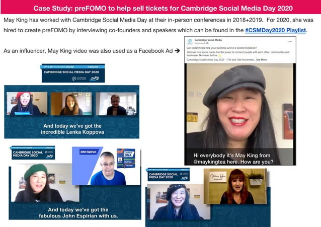 FOMO Case Studies the virtual edition 2020-present | PPT