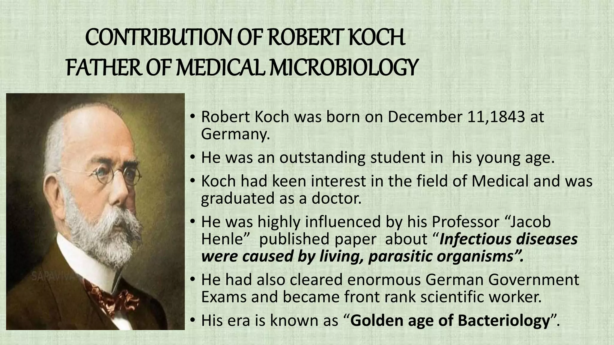 FUNDAMENTALS OF MICROBIOLOGY (LOUIS PASTEUR AND ROBERT KOCH) | PPTX