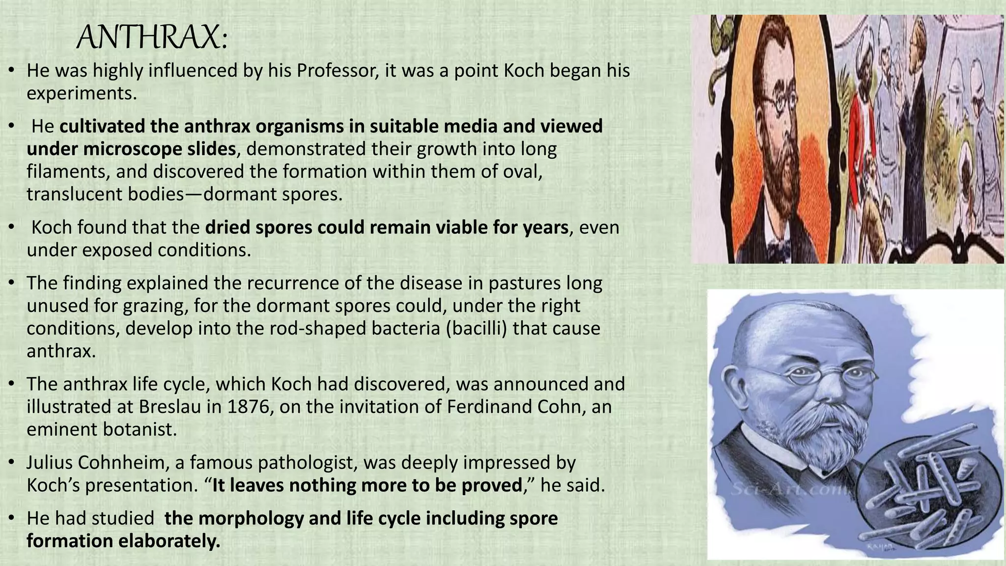FUNDAMENTALS OF MICROBIOLOGY (LOUIS PASTEUR AND ROBERT KOCH) | PPTX