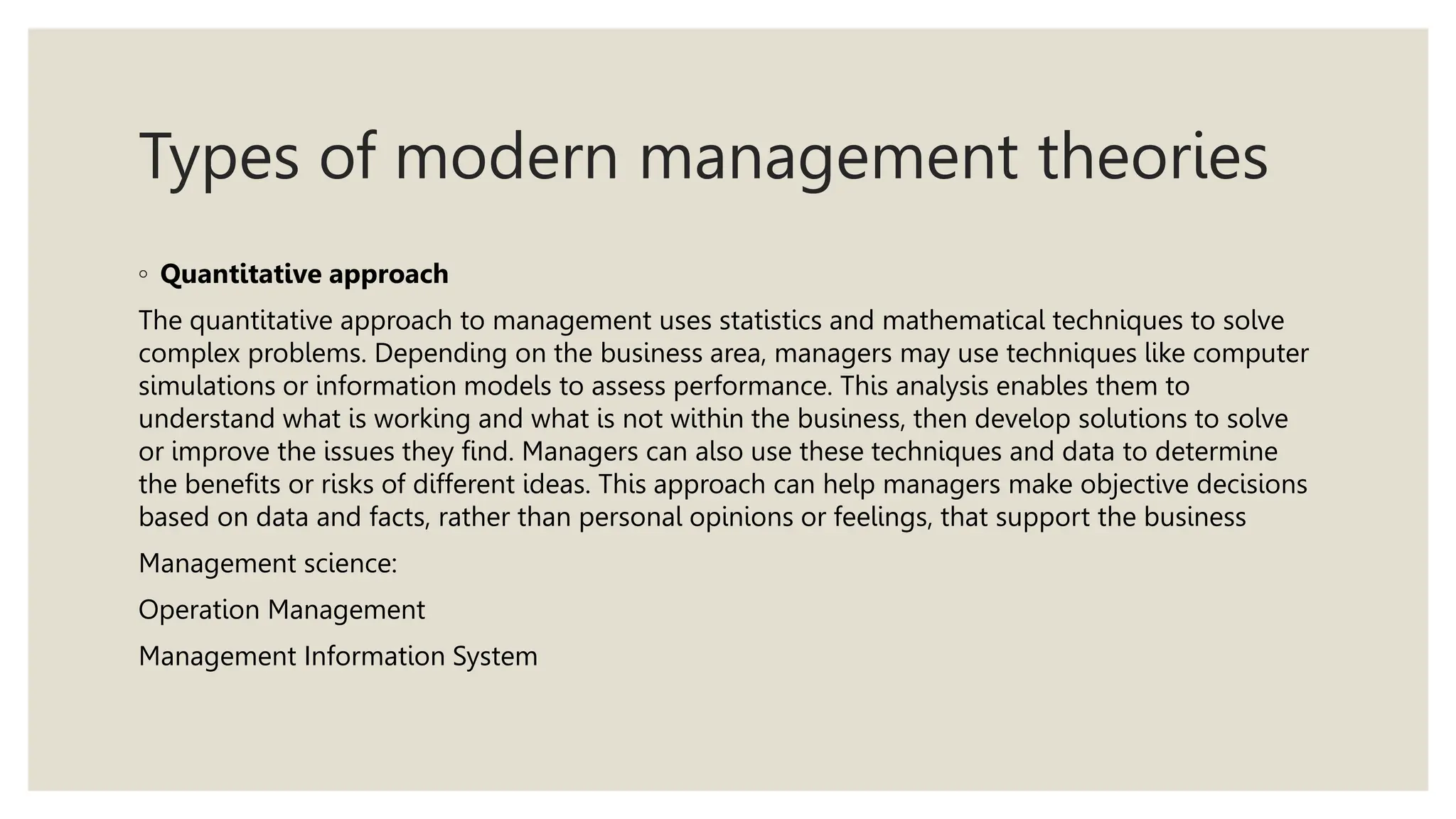 FOM Unit-1(4) Modern Approach. pptx kirti punia | PPT