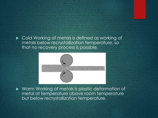 Fundamentals of metal working | PPTX