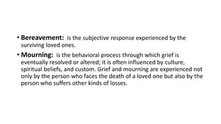 Fon.Concept of Loss & Grieving and Death and Dying .pptx