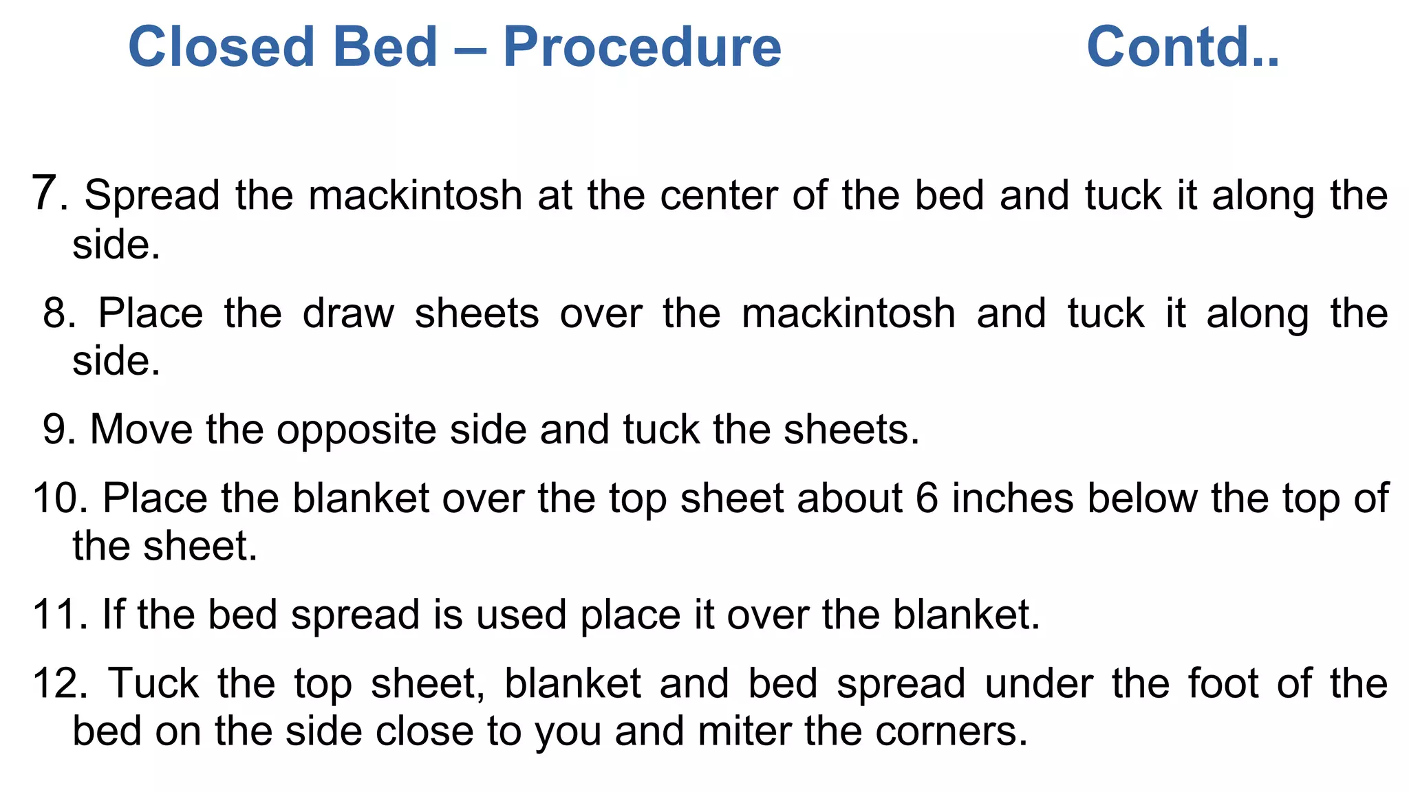 FON -IX - Bedmaking.ppt
