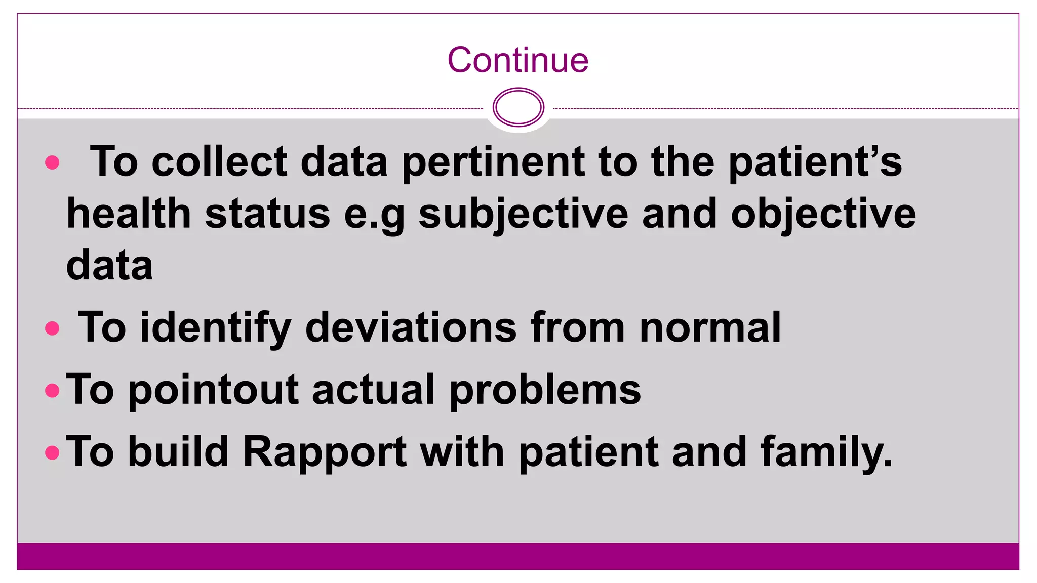 Nursing health assessment | PPTX