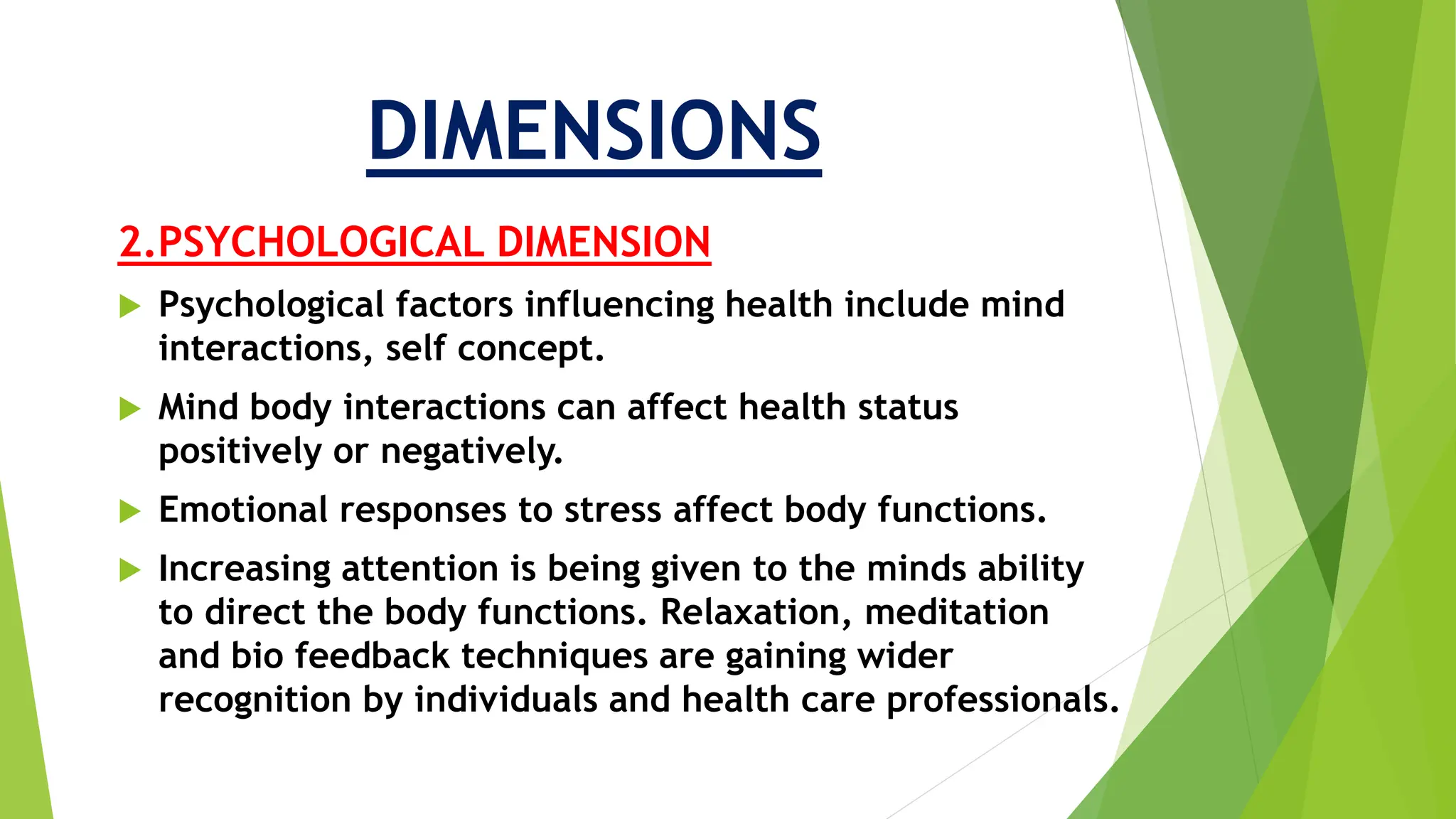 Health,concepts,dimensions and maslows hierarchy of needs. | PPTX