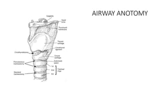 Front of neck access for difficult airway | PPTX
