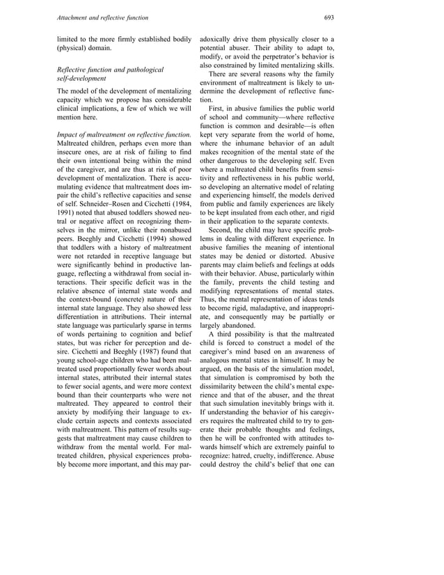 Fonagy and target 1997 | PDF