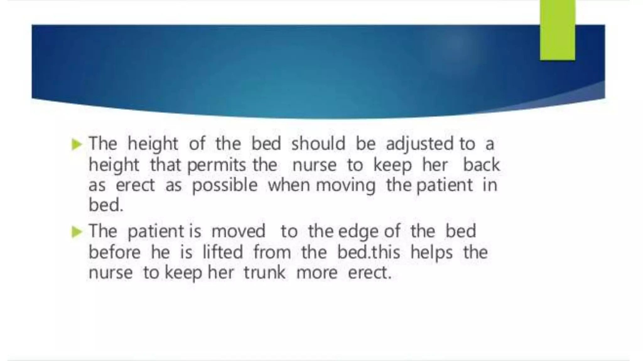 Fon body mechanics, positions, rom exercise | PPTX