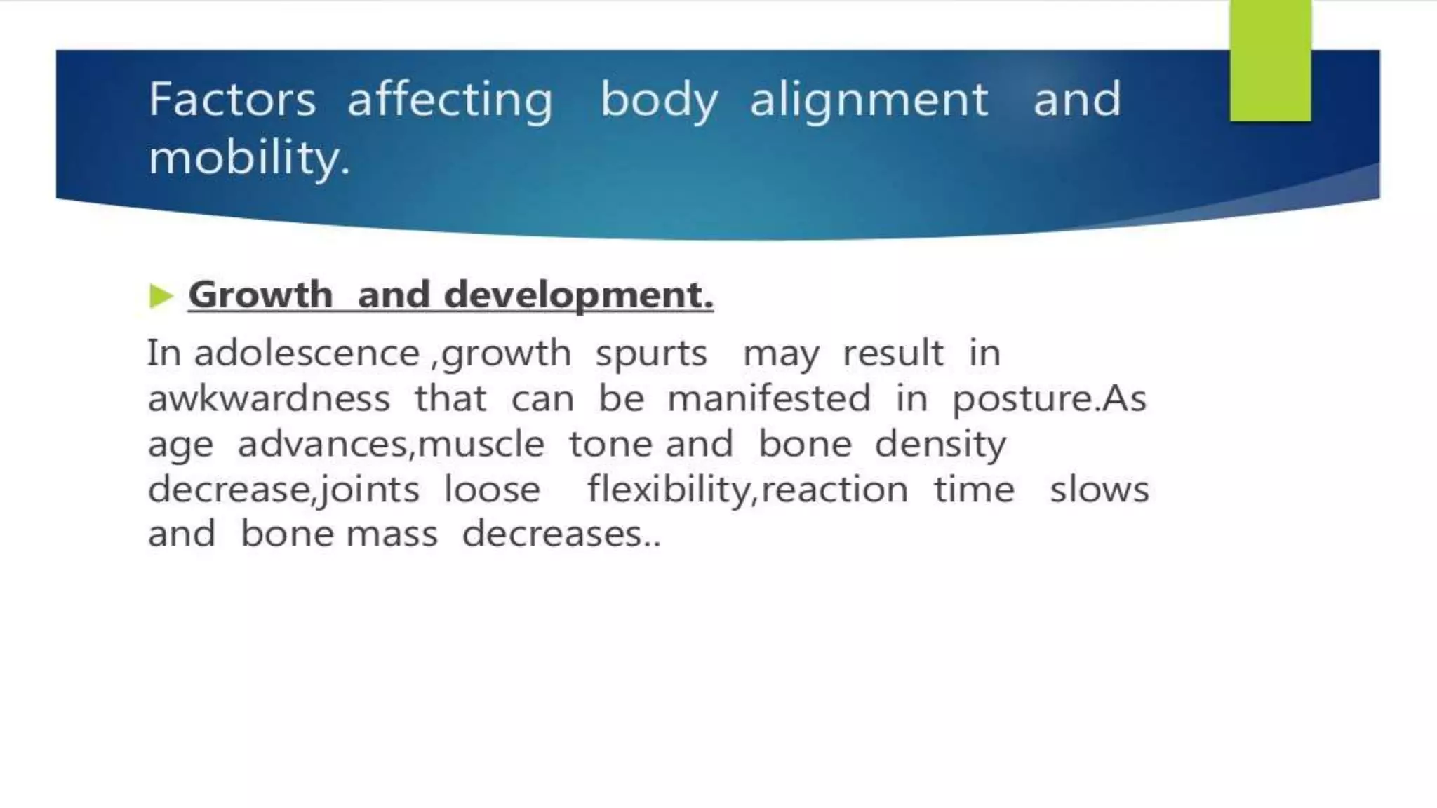 Fon body mechanics, positions, rom exercise | PPTX