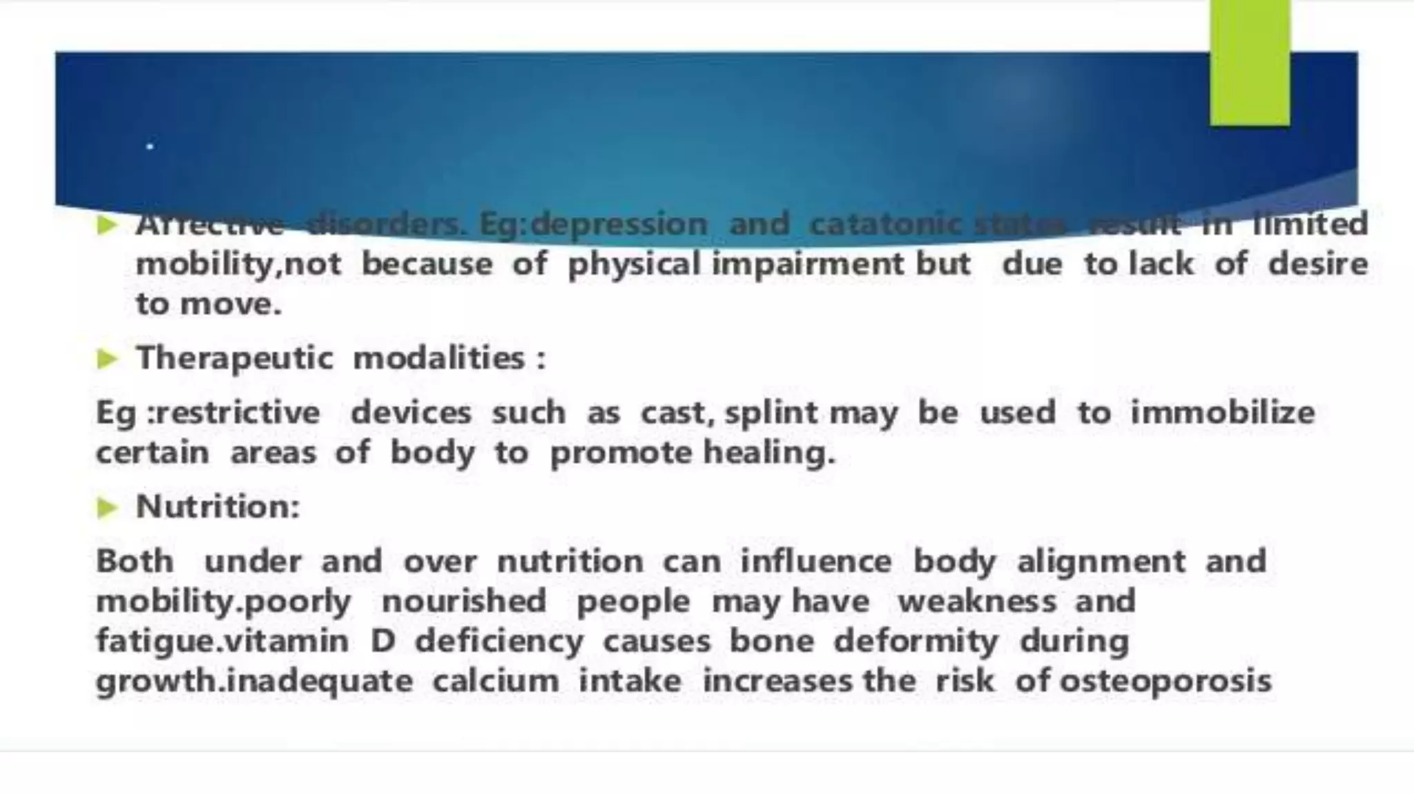 Fon body mechanics, positions, rom exercise | PPTX