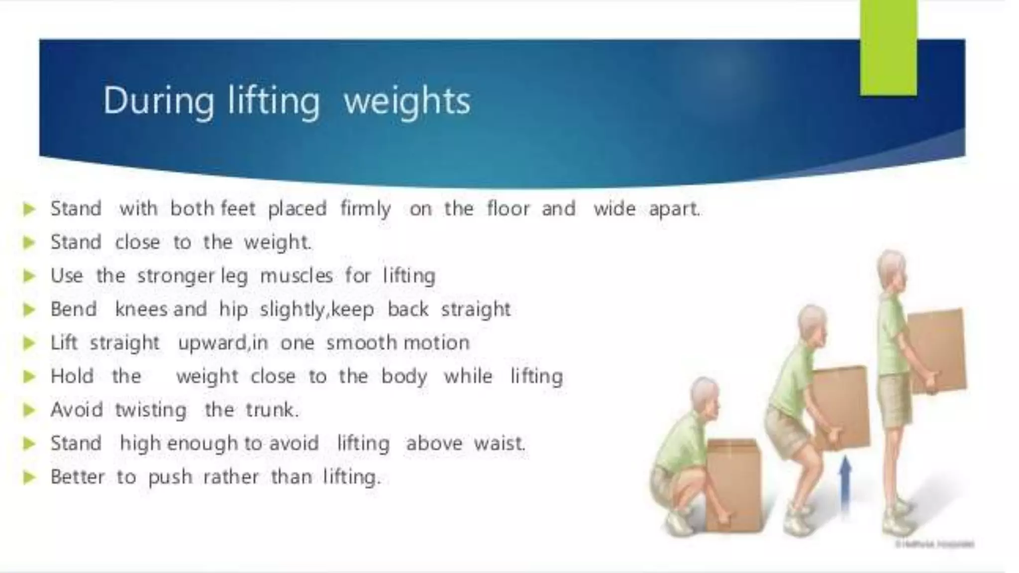 Fon body mechanics, positions, rom exercise | PPTX