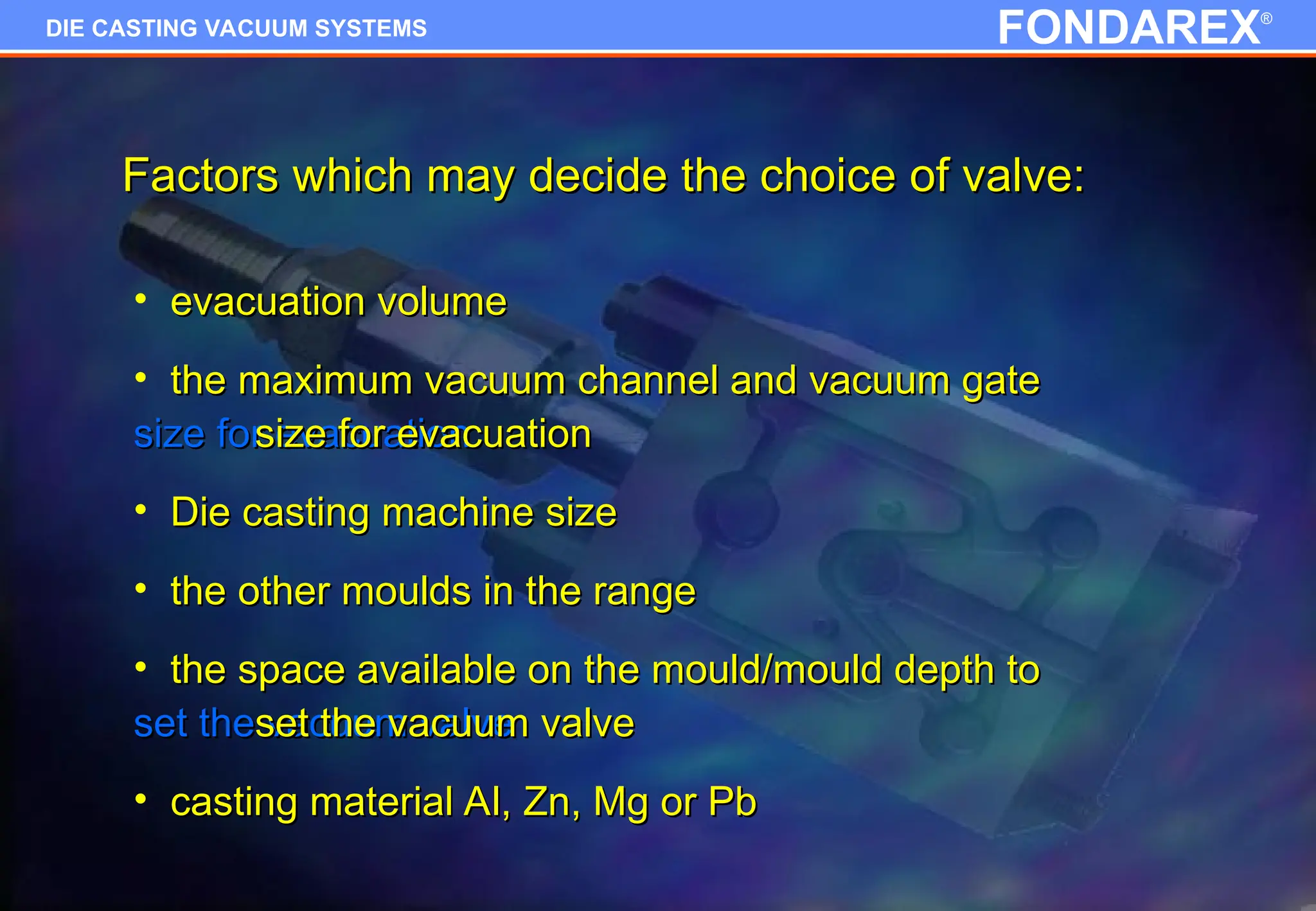 Fondarex Vacuum Technology AND APPLICATON .ppt