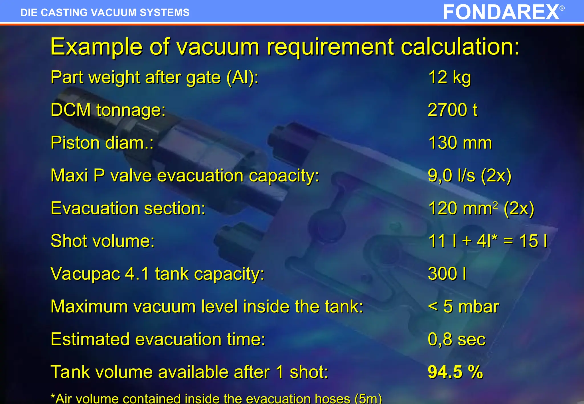 Fondarex Vacuum Technology AND APPLICATON .ppt
