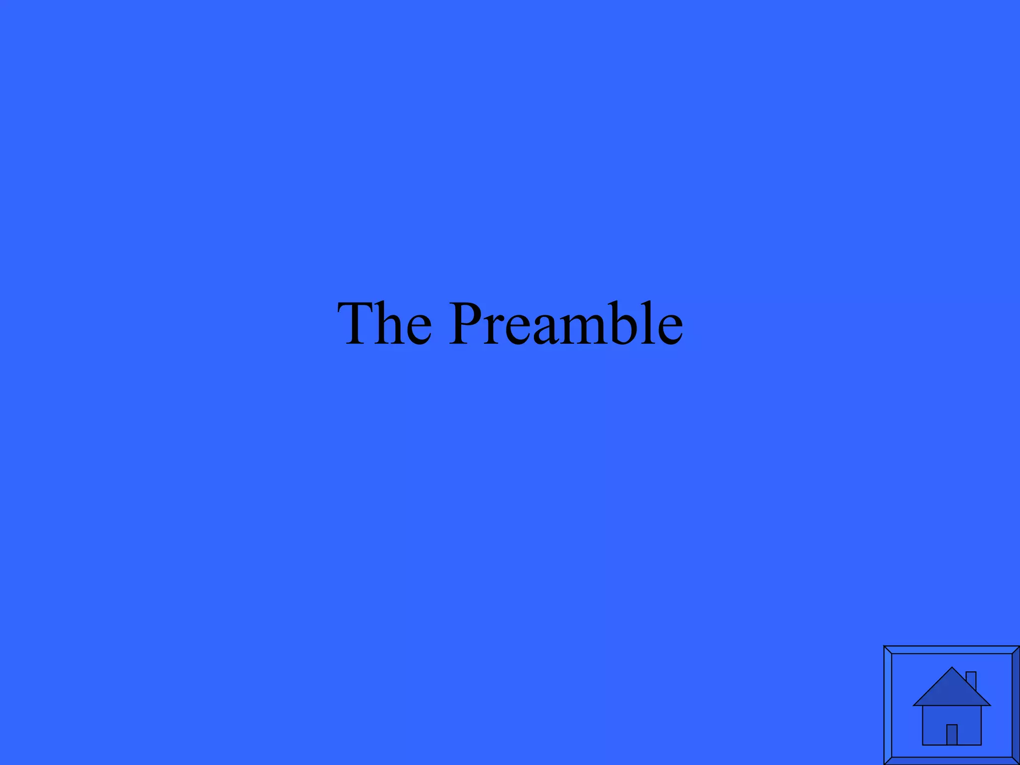 Foundations Jeopardy | PPT