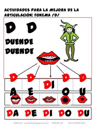 Fonema d | PPTX