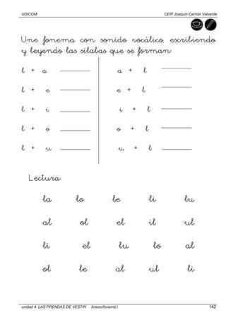 Fonema l | PDF