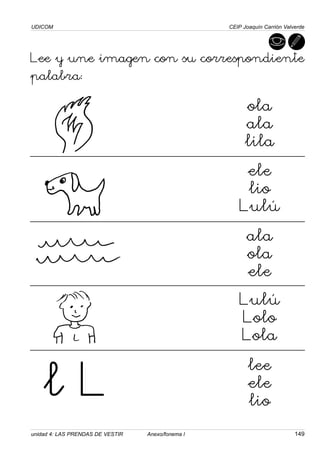 Fonema l | PDF