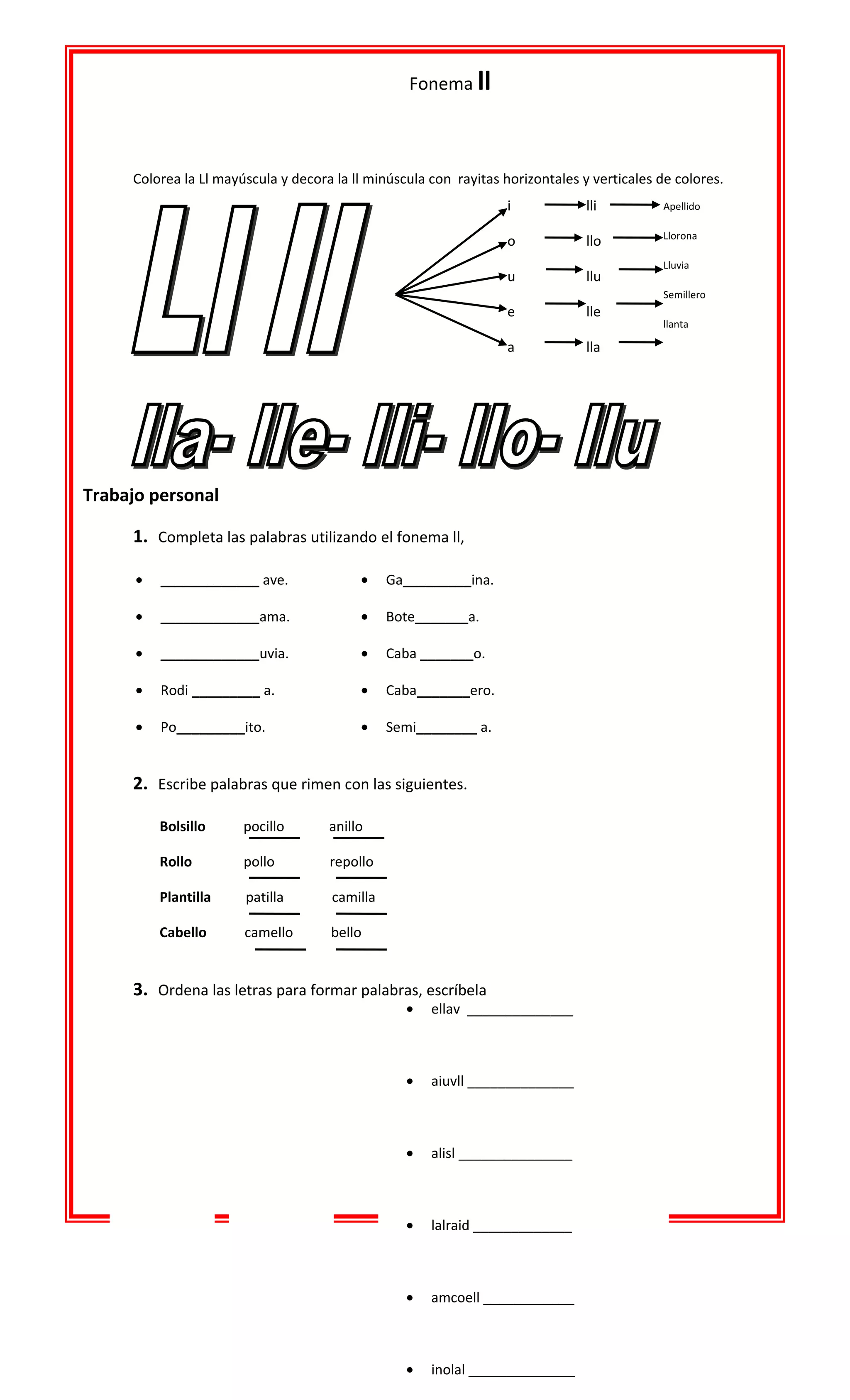 Fonema ll | PDF