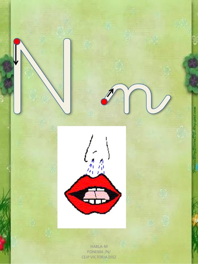 Proyecto HABLA-M: Fonema N Pdf