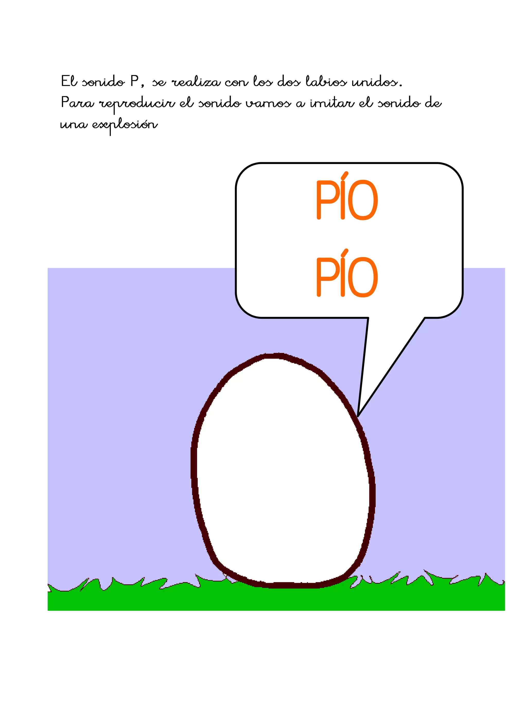 Proyecto HABLA-M: Fonema P Pdf | PDF