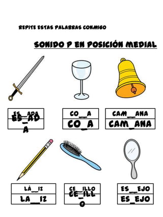 Proyecto HABLA-M: Fonema P ppt | PPTX