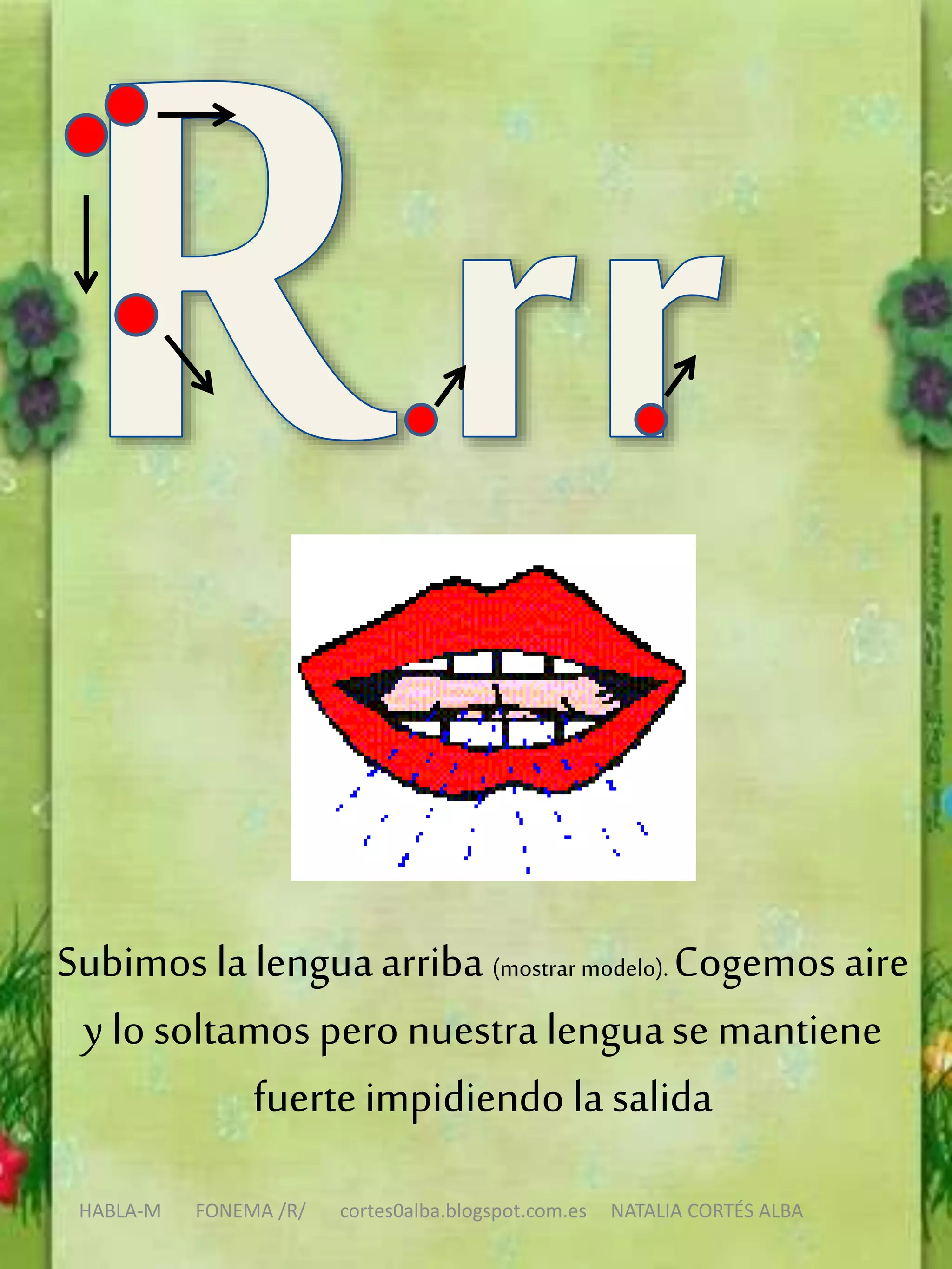 Fonema r fuerte.ppt