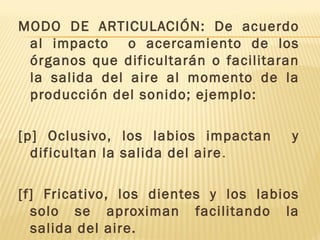 Fonema y sus relaciones | PPT