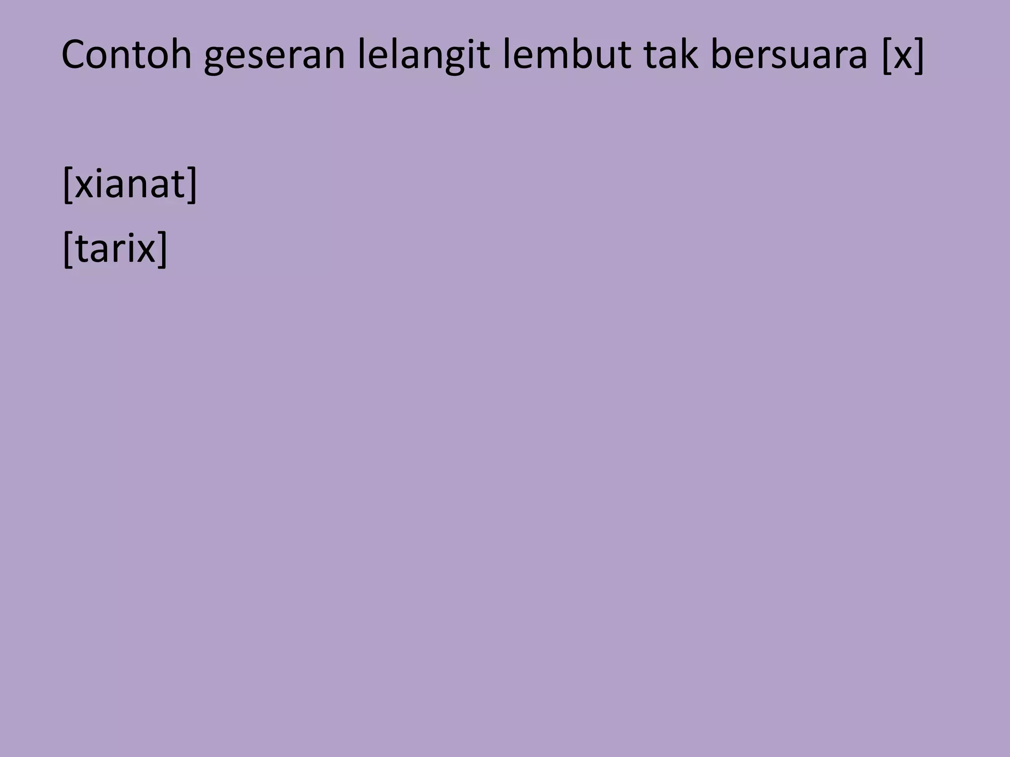 Fonem segmental dalam bahasa melayu | PPTX