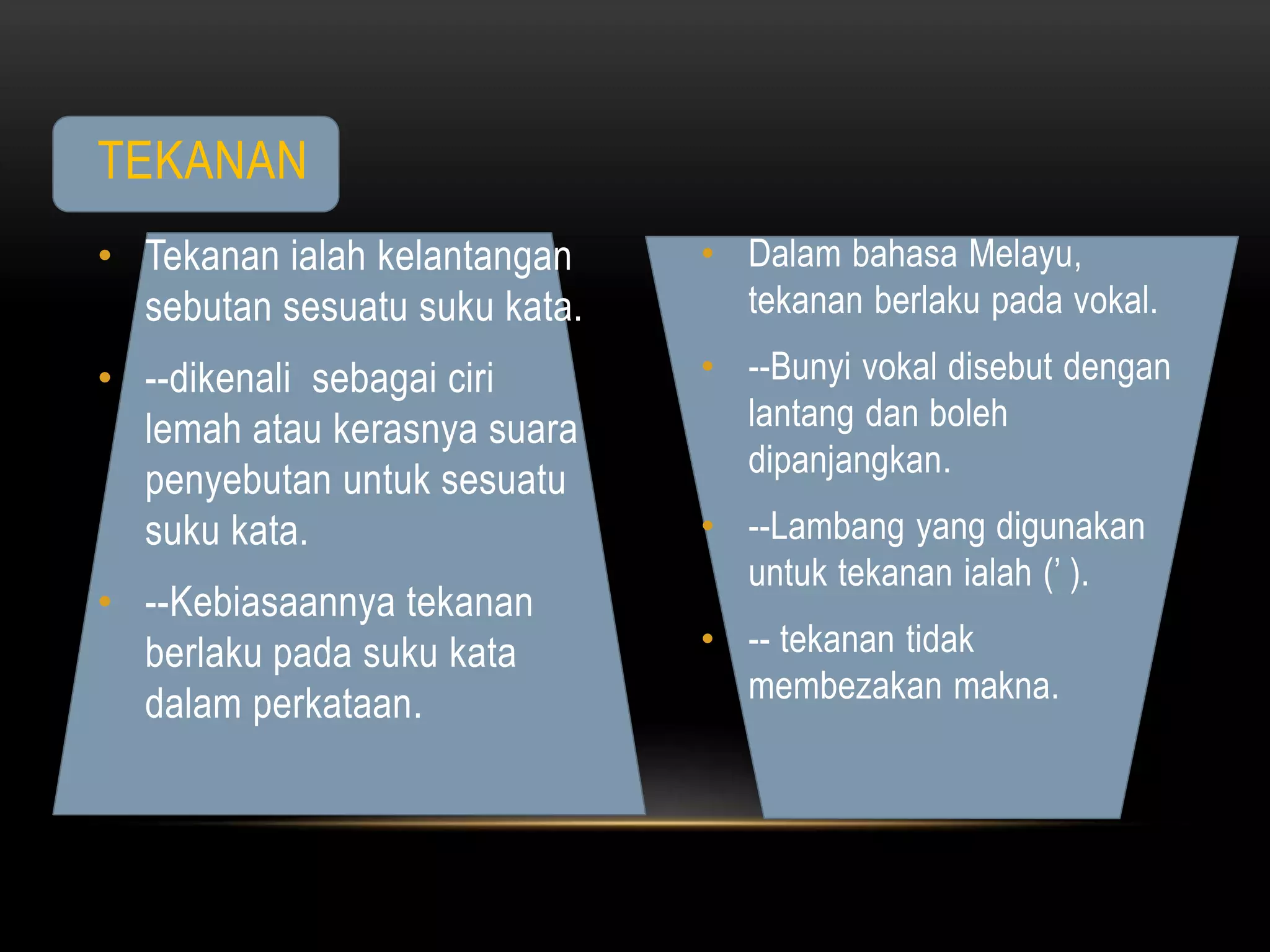 Fonem suprasegmental bahasa melayu | PPTX