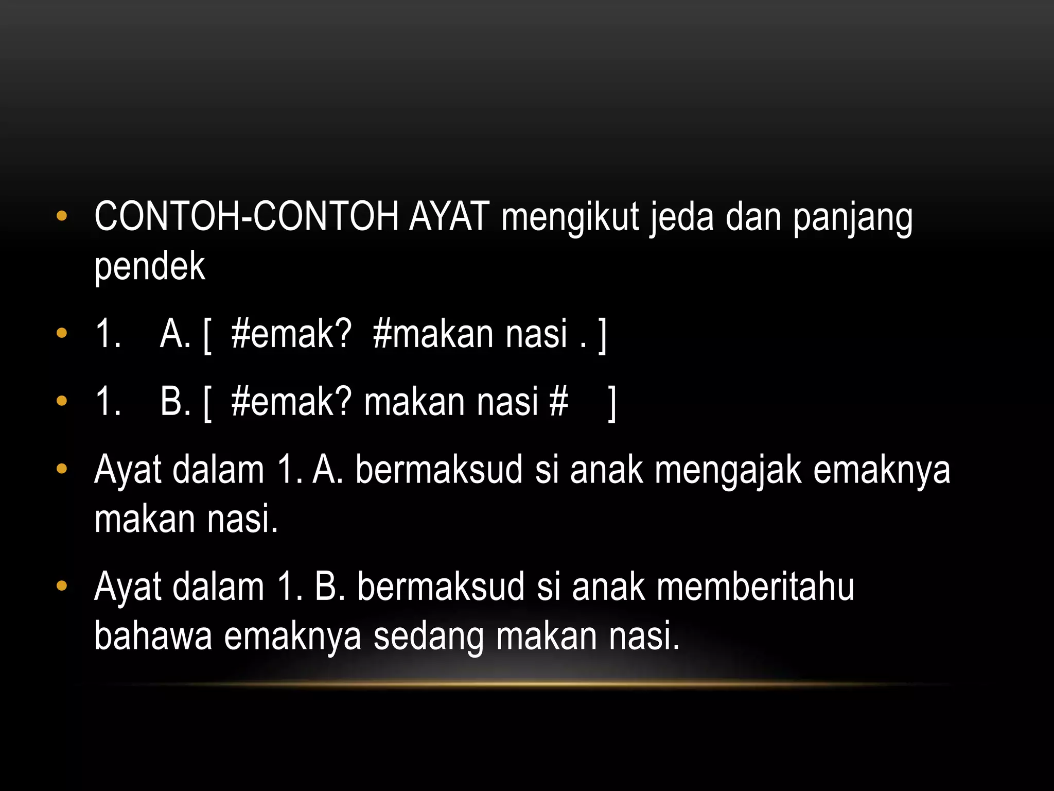 Fonem suprasegmental bahasa melayu | PPTX