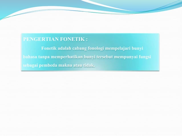 Fonetik | PPTX
