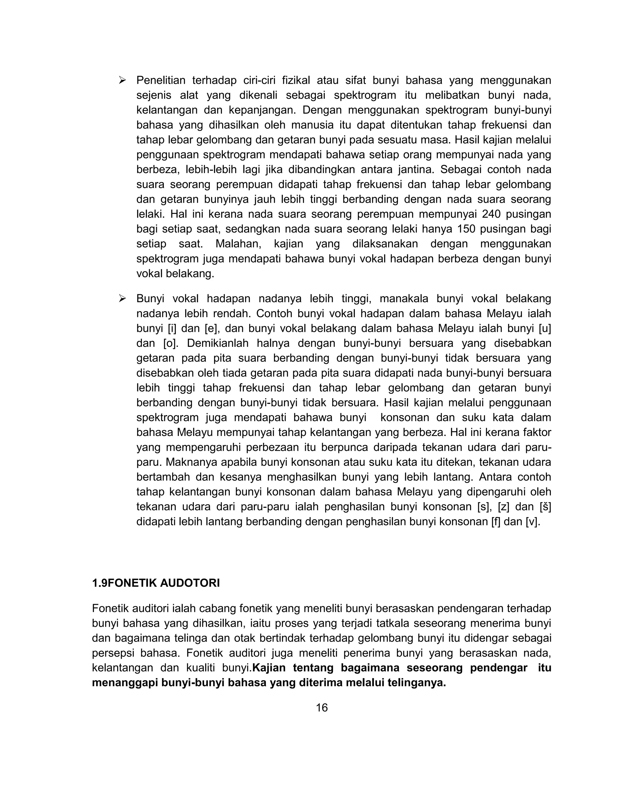 FONETIK DAN FONOLOGI (VOKAL & KONSONAN) | DOCX