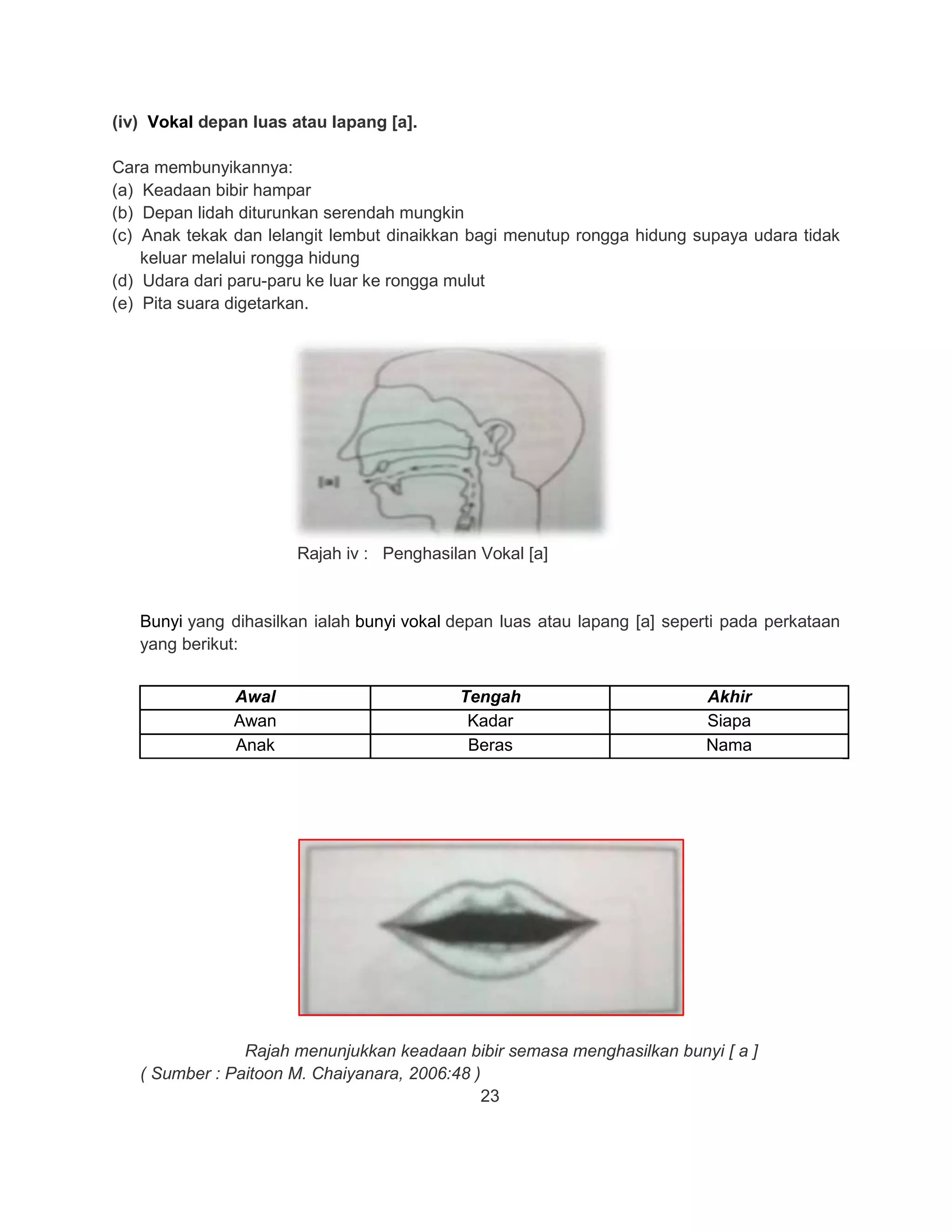 FONETIK DAN FONOLOGI (VOKAL & KONSONAN) | DOCX