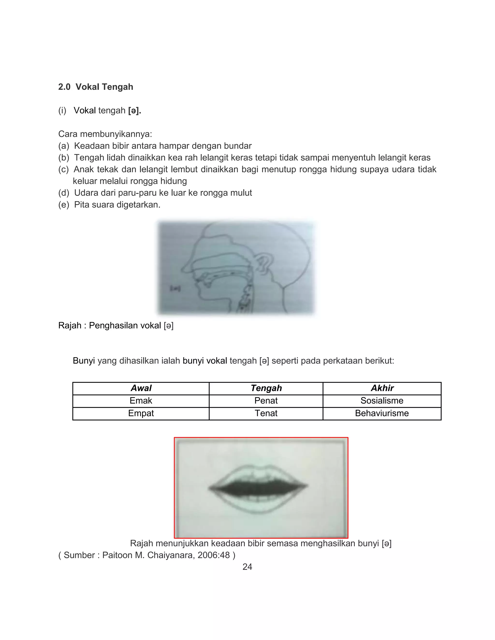 FONETIK DAN FONOLOGI (VOKAL & KONSONAN) | DOCX